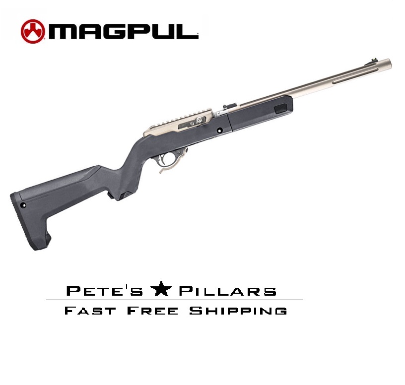 Magpul X-22 Backpacker Stock Chassis Ruger 10/22 Takedown MAG808-GRY | Pete's Pillars - Premium ...